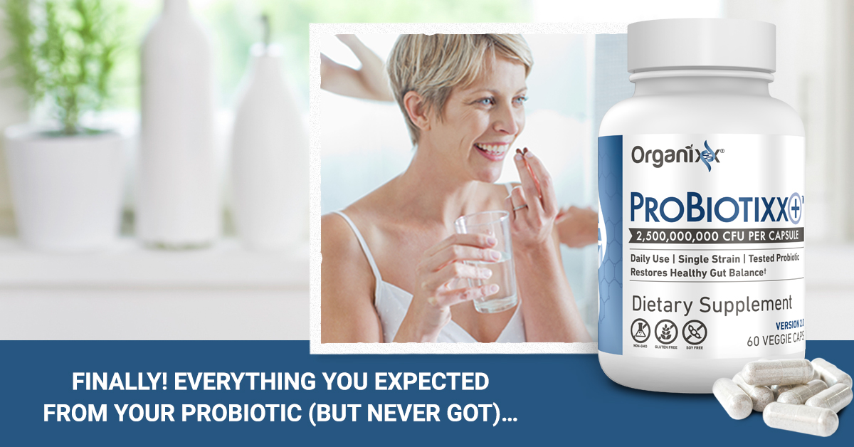 ProBiotixx+ Digestive Issues Gone in Just 3-4 Days| Organixx