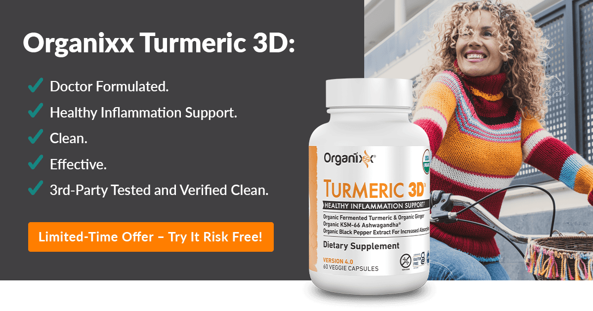 Turmeric 3D - Buy 2 Get 1 Free | Organixx