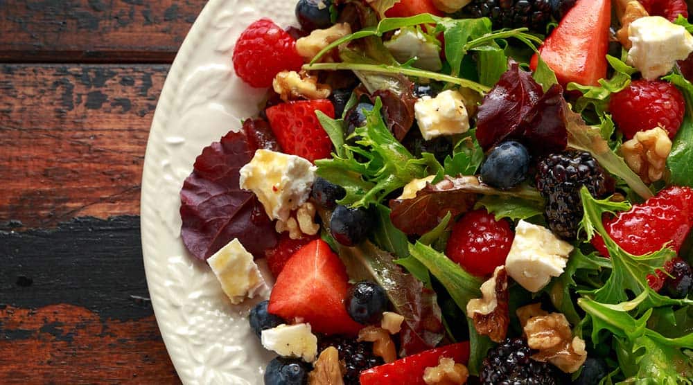 Red, White & Blue Salad / 4th of July Salad Recipe – Organixx