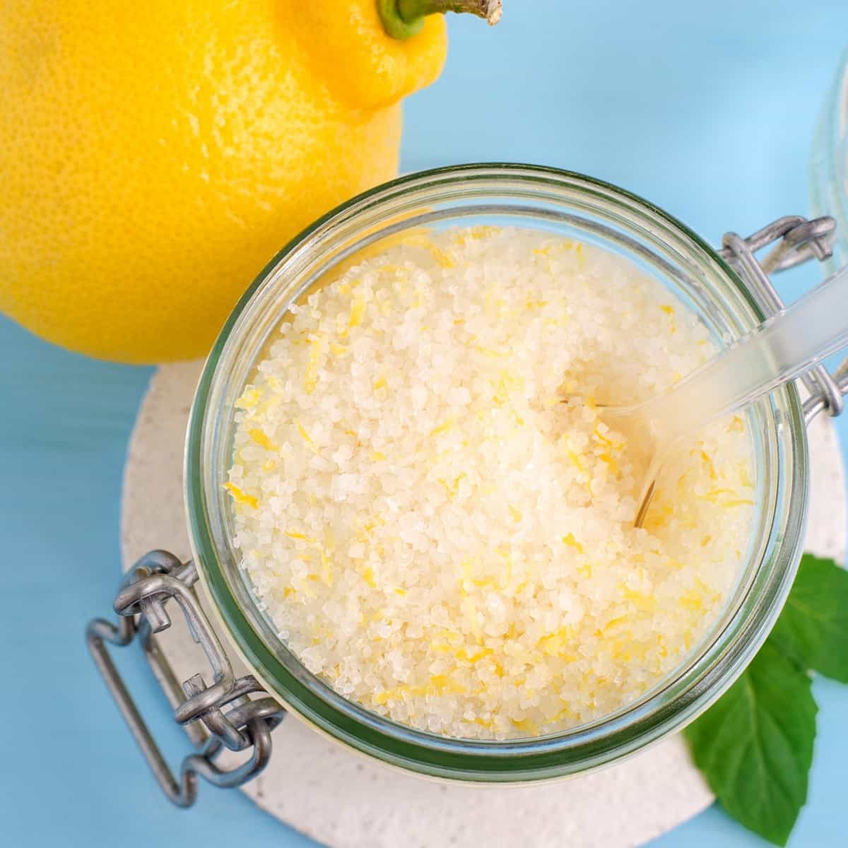 Citrus Sea Salt Scrub with Essential Oils – Organixx