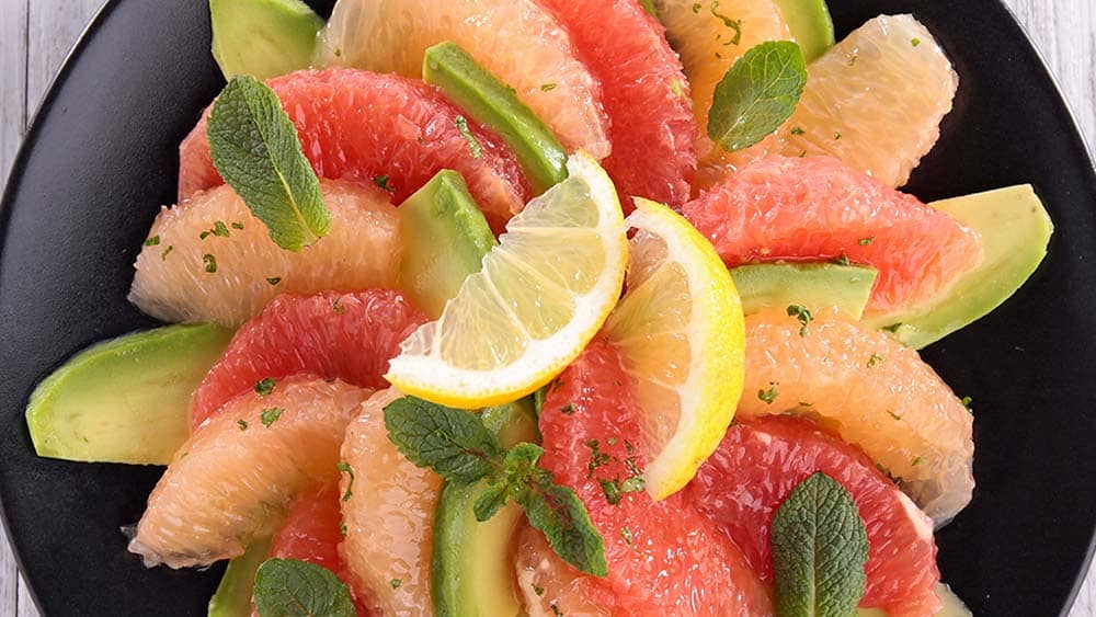 Happy Grapefruit & Avocado Salad – Organixx