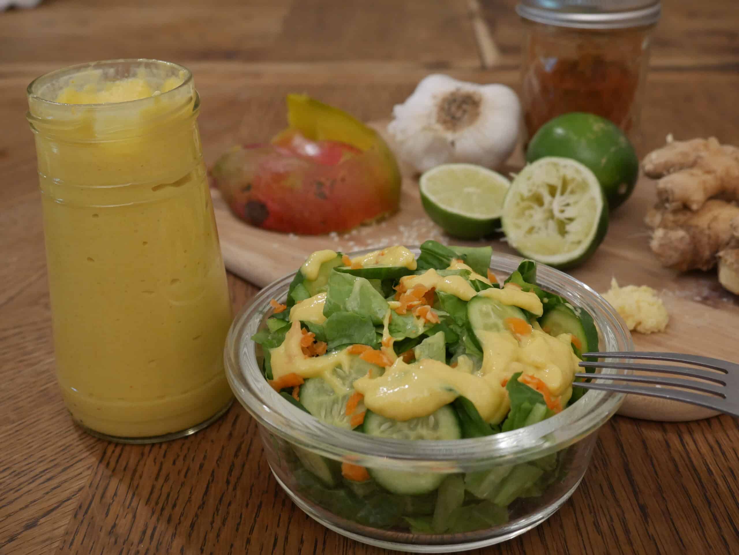 Refreshing Mango Tahini Salad Dressing – Organixx
