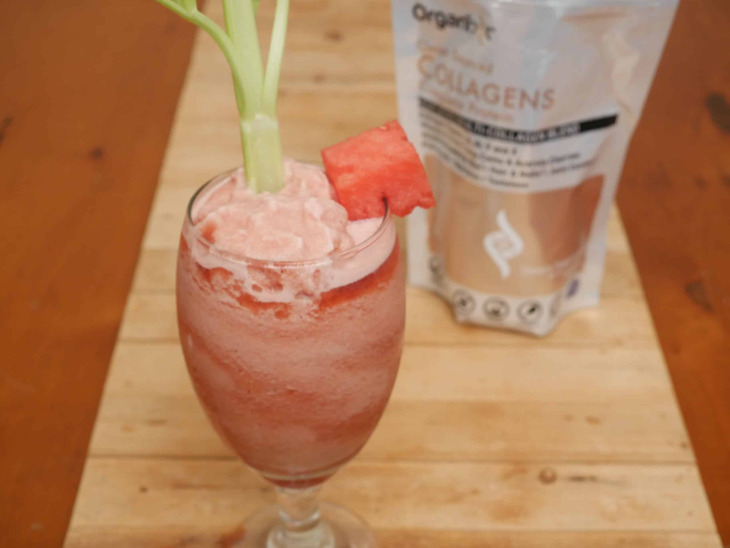Hydrating, Skin-Nourishing, Watermelon Celery Slushie – Organixx