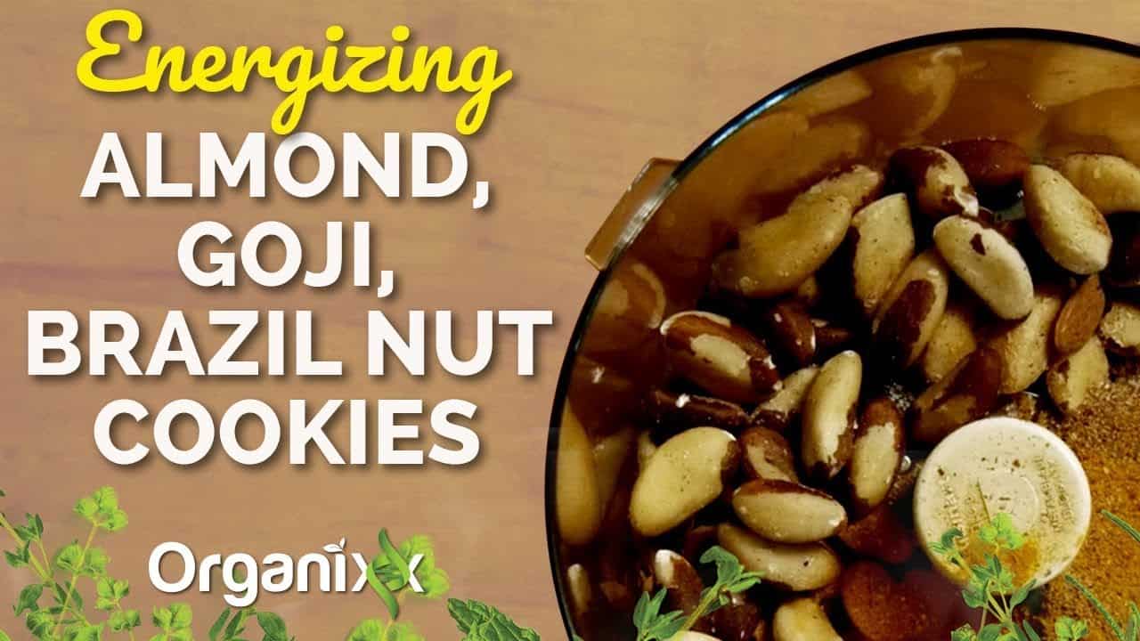 Almond, Goji, Brazil Nut Cookie Recipe