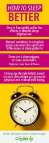 How to Sleep Better: 6 Tips to Get Your Body Clock in Sync – Organixx